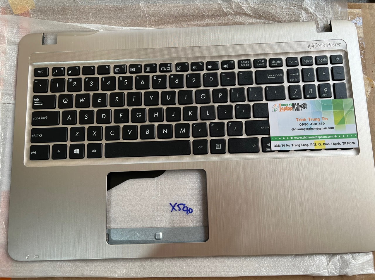 Bán case máy tính Asus A540 mặt phím | 5giay